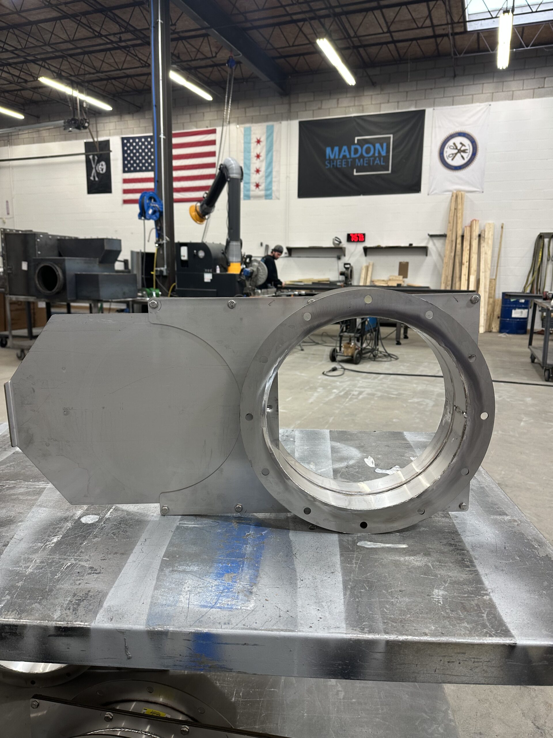 Custom Blast Gates Built to Last - Madon Sheet Metal