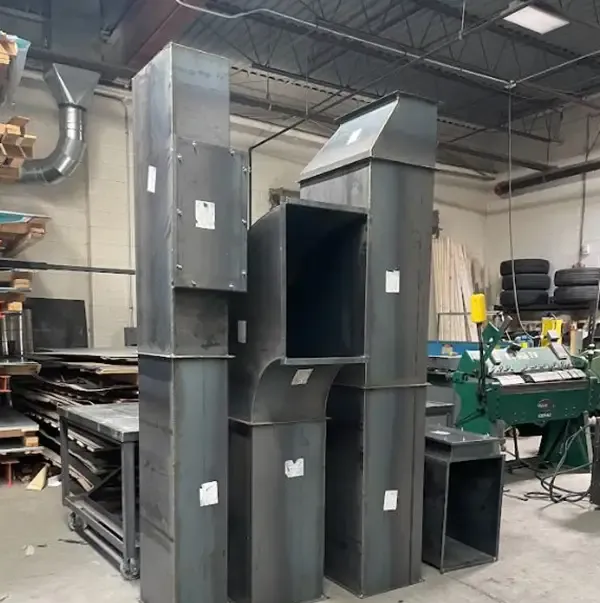 Black Iron Grease Duct | Madon Sheet Metal